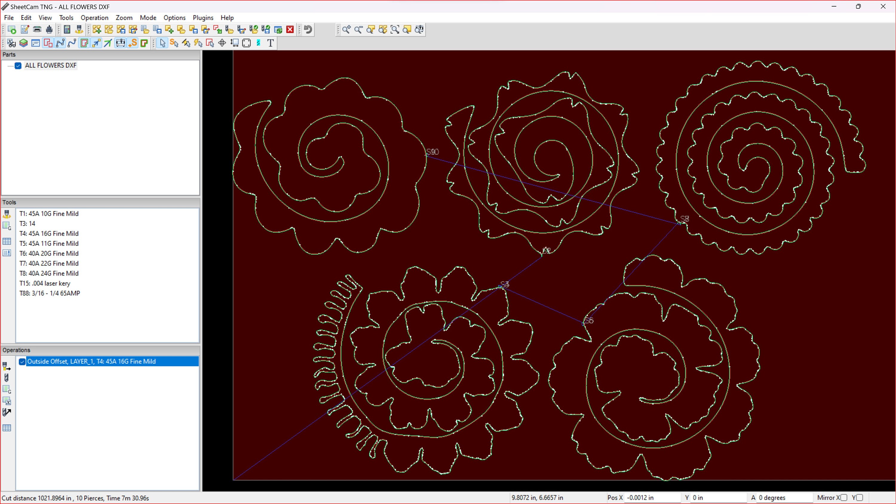 Rolled Flowers Svg, 3D Flowers Png Bundle, Metal Rose Dxf File for Cnc ...