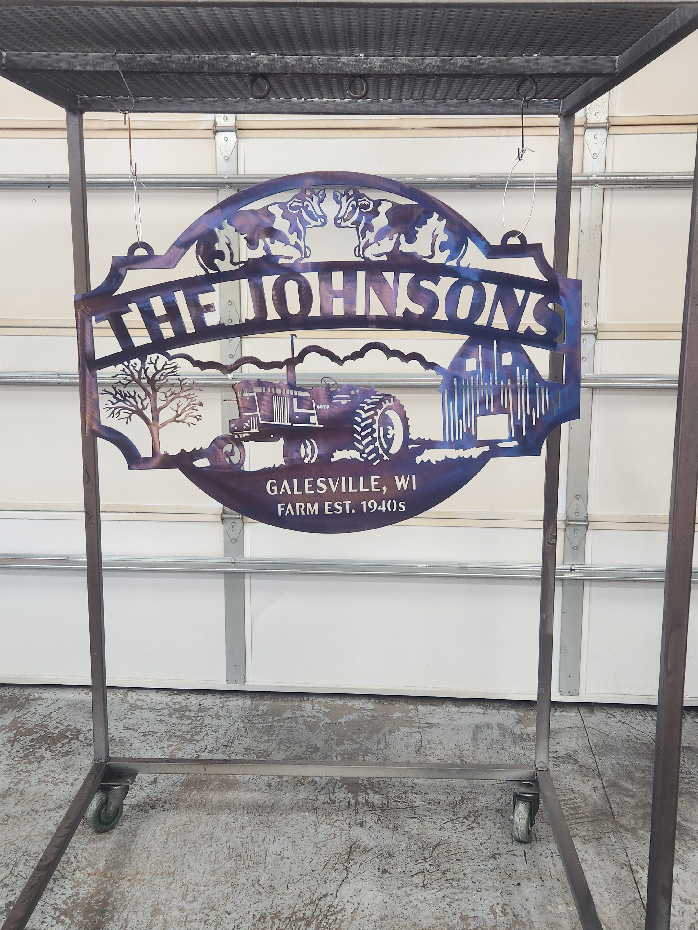 Barn Sign Dxf Files for Cnc Plasma Cutting, Personalized Farm Sign Svg ...