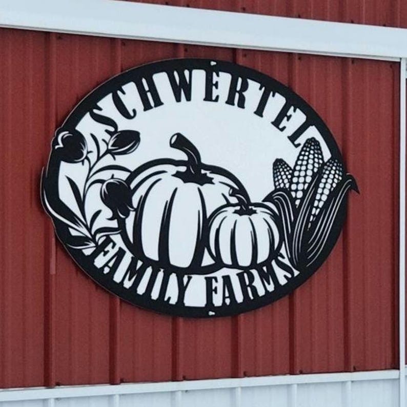 Personalized Farm Sign Dxf Files for Cnc Plasma Cutter, Farm Stand Yard ...