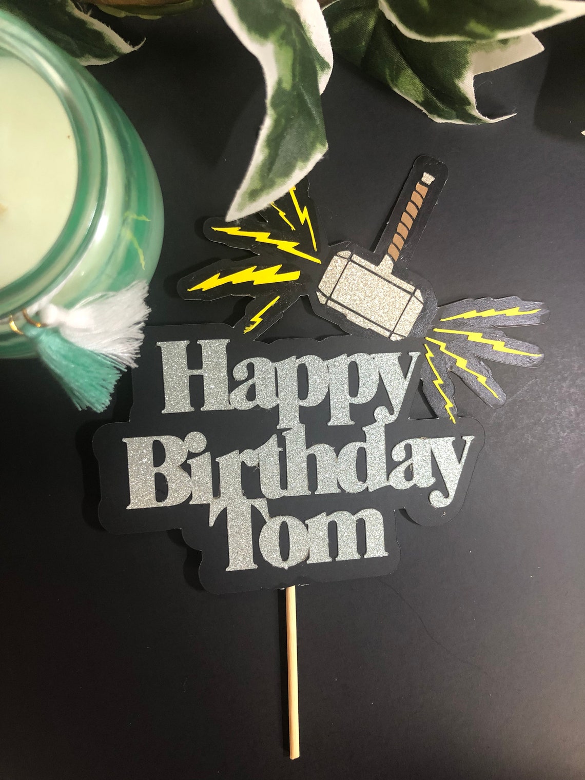 Thor Birthday Topper Thor Cake Topper Thor Birthday Cake - Etsy