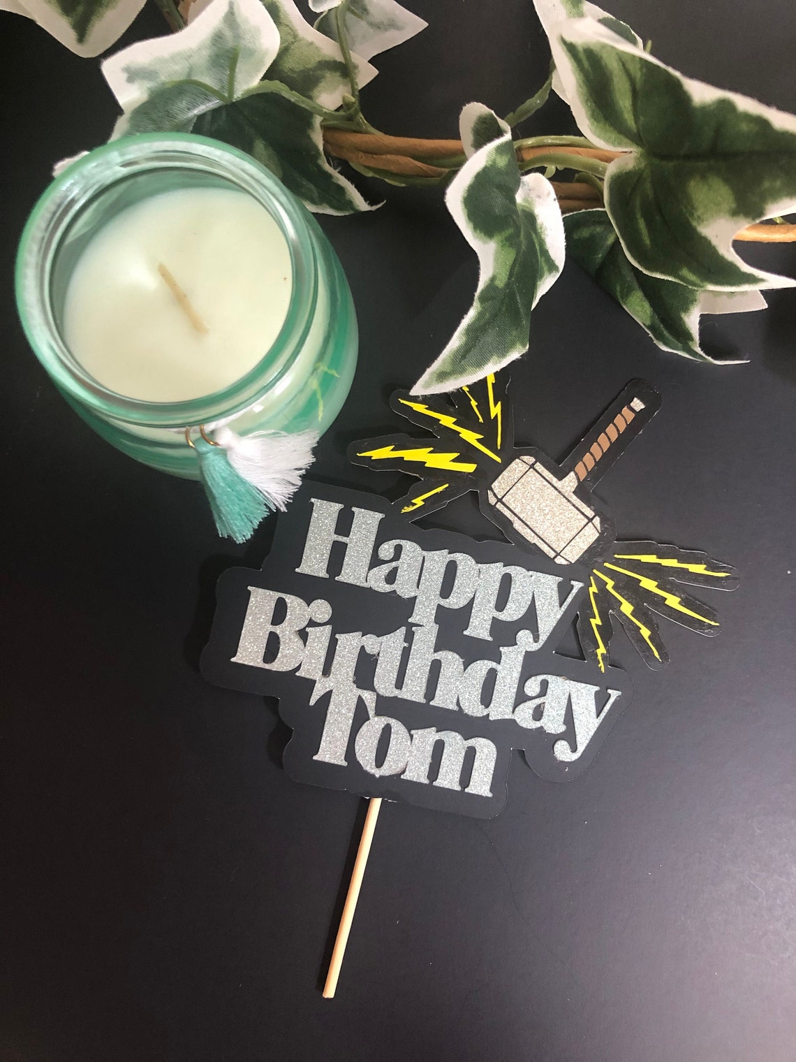 Thor Birthday Topper Thor Cake Topper Thor Birthday Cake - Etsy