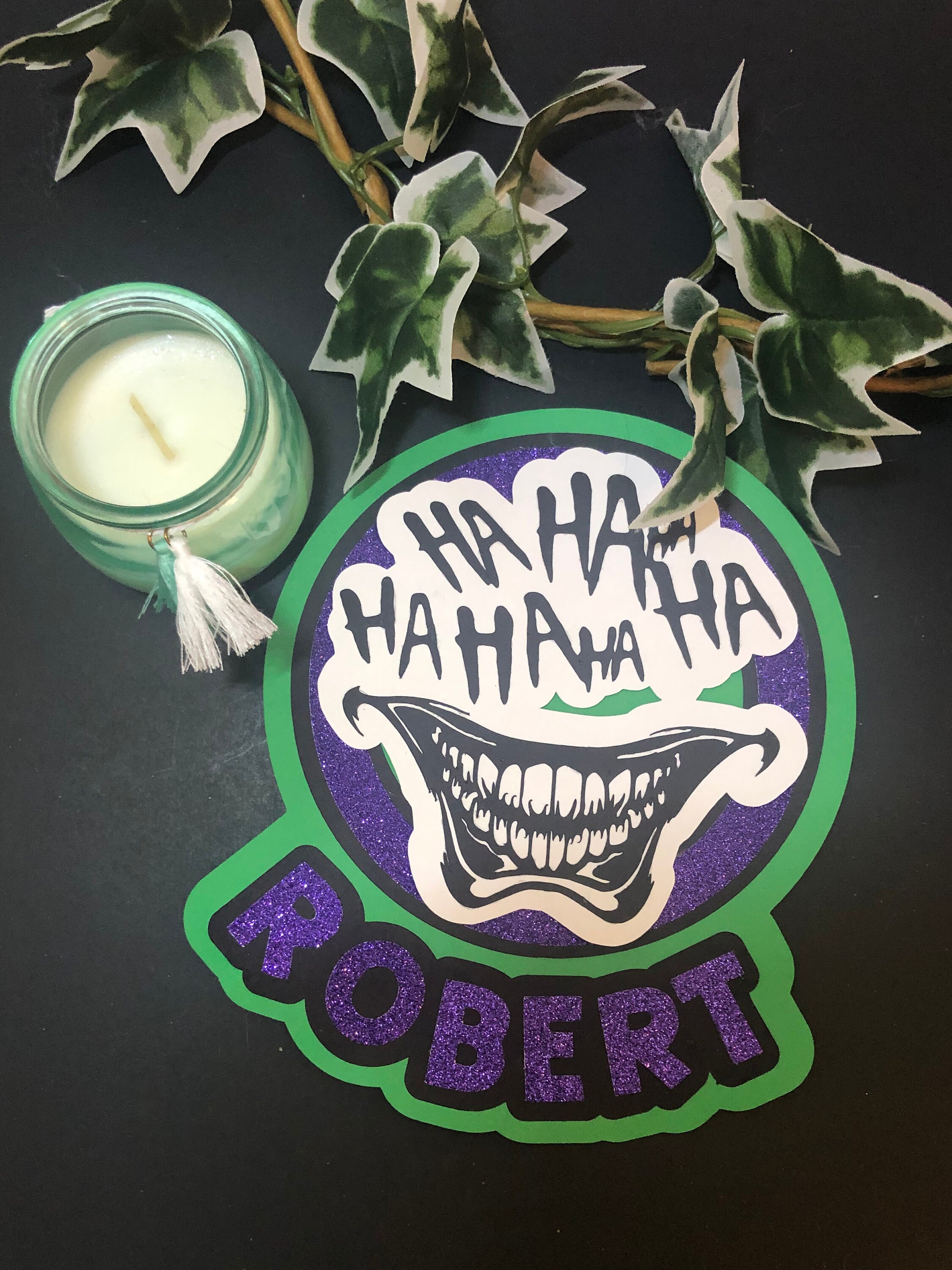 Joker Cake Topper Joker Birthday Decor Batman Joker - Etsy