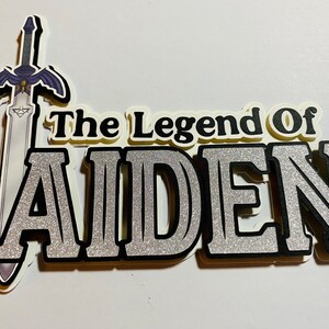 Legend of Zelda Cake Topper - Etsy