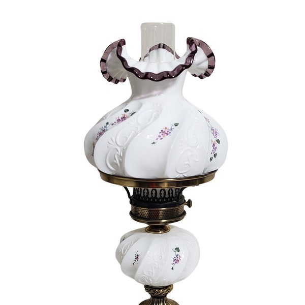 Fenton Lamp - Etsy