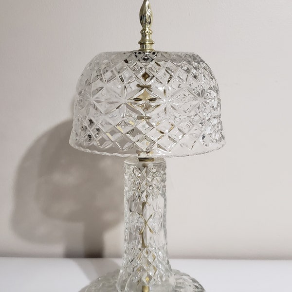 Cut Glass Table Lamps - Etsy