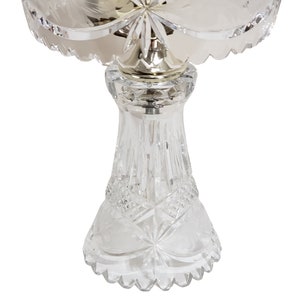 Vintage Cut Glass Crystal Princess House Heritage Table Lamp 10" - 11 ...