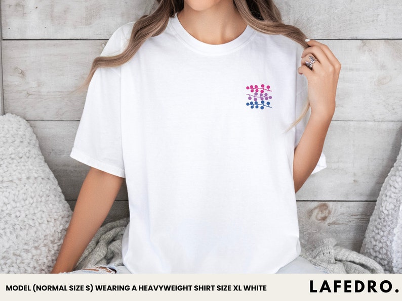 Bisexual Shirt, Bi Pride Shirt, Subtle Bi Pride Shirts, Bi Flag Colored ...