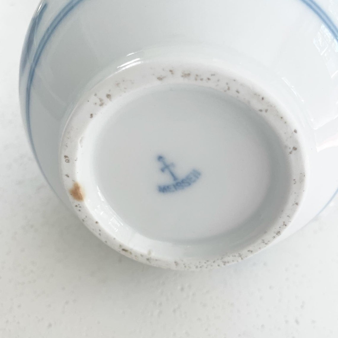 Meissen Blue Onion Tea Pot - Etsy