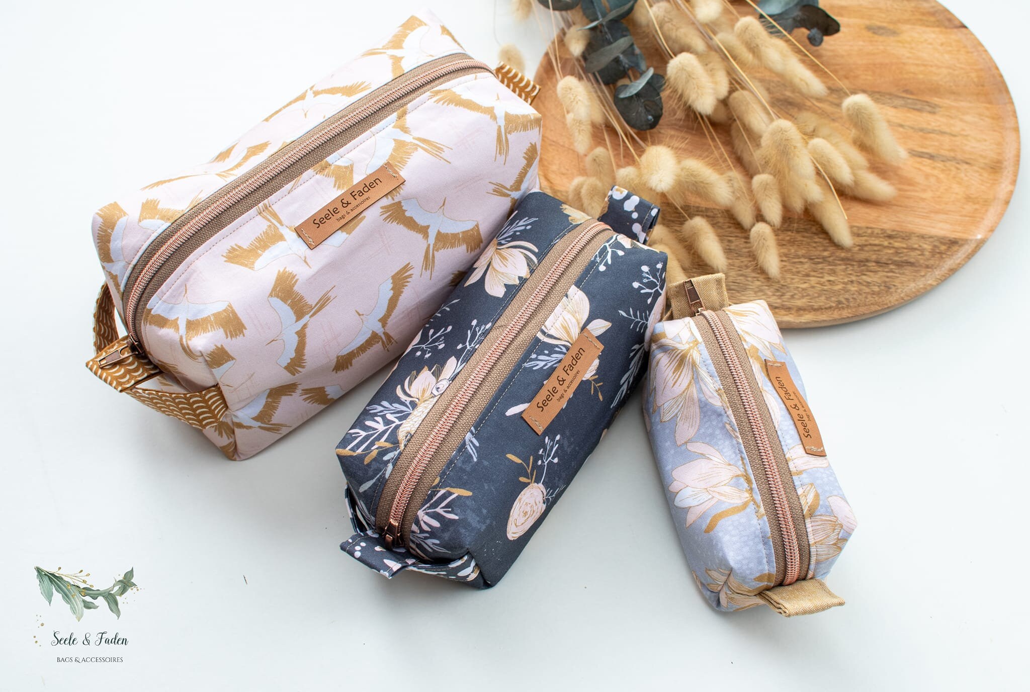 PDF Schnittmuster und Nähanleitung Boxy Bag Liamalia, Box Bag ...