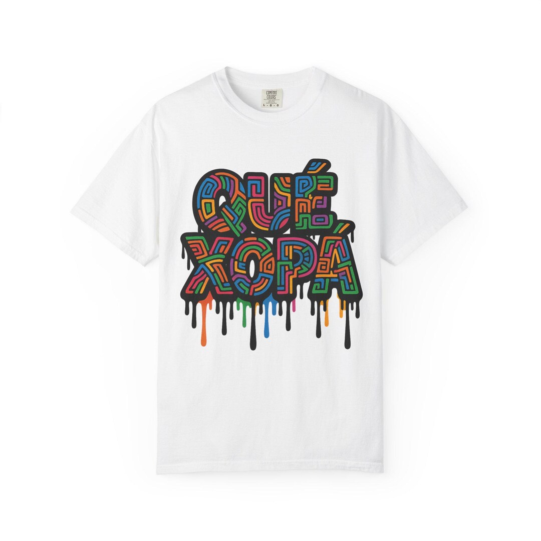 Panama Que Xopa Drip Graffiti Letters T-shirt - Etsy