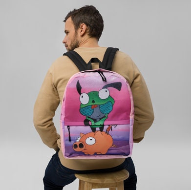 Invader Zim and Gir Backpack - Etsy