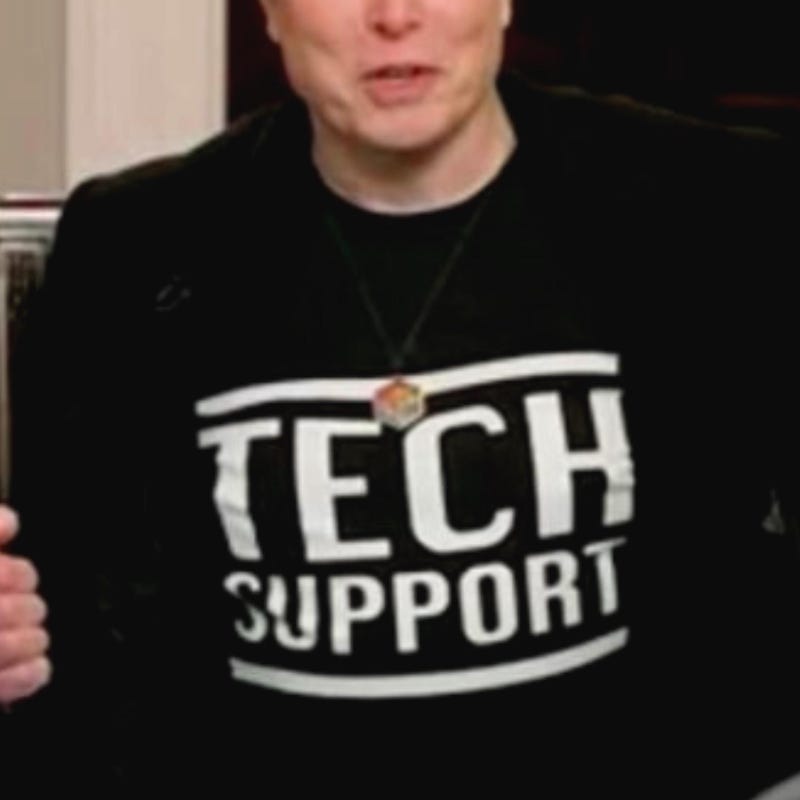 Elon Musk Tech Support Shirt - Etsy