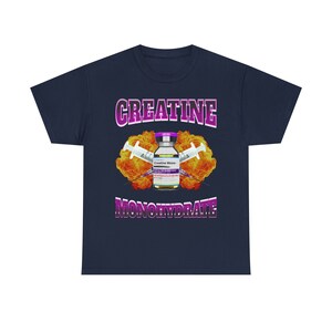 Oversized Gym Creatine Shirt | Funny Tren Tee | Training Pump Cover ...