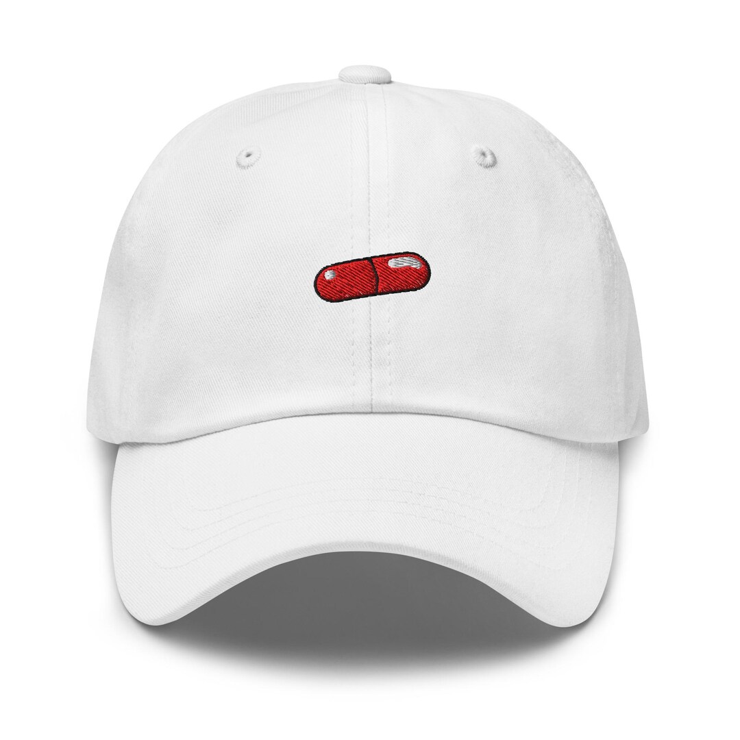 Red Pilled Dad Hat | Take the Red Pill Baseball Hat | Based Red Pill ...