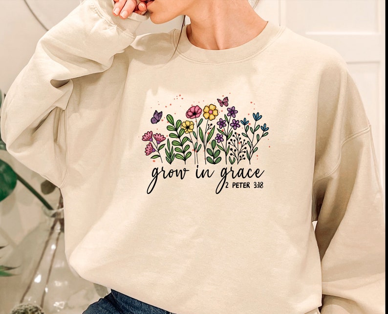 Religious Sweatshirt Jesus Sweater Bible Verse Jumper - Etsy UK