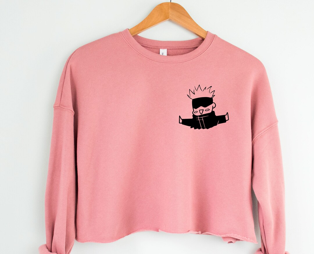 Gojo Satoru Cropped Sweatshirt, Satoru Gojo Cropped Top, Jujutsu ...