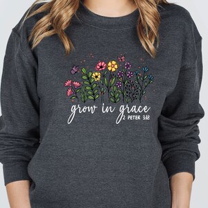 Religious Sweatshirt, Jesus Sweater, Bible Verse Jumper, Spiritual ...