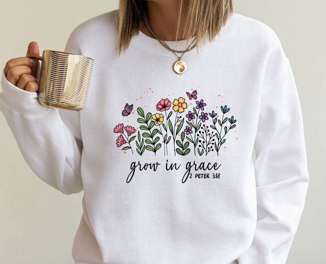 Religious Sweatshirt, Jesus Sweater, Bible Verse Jumper, Spiritual ...