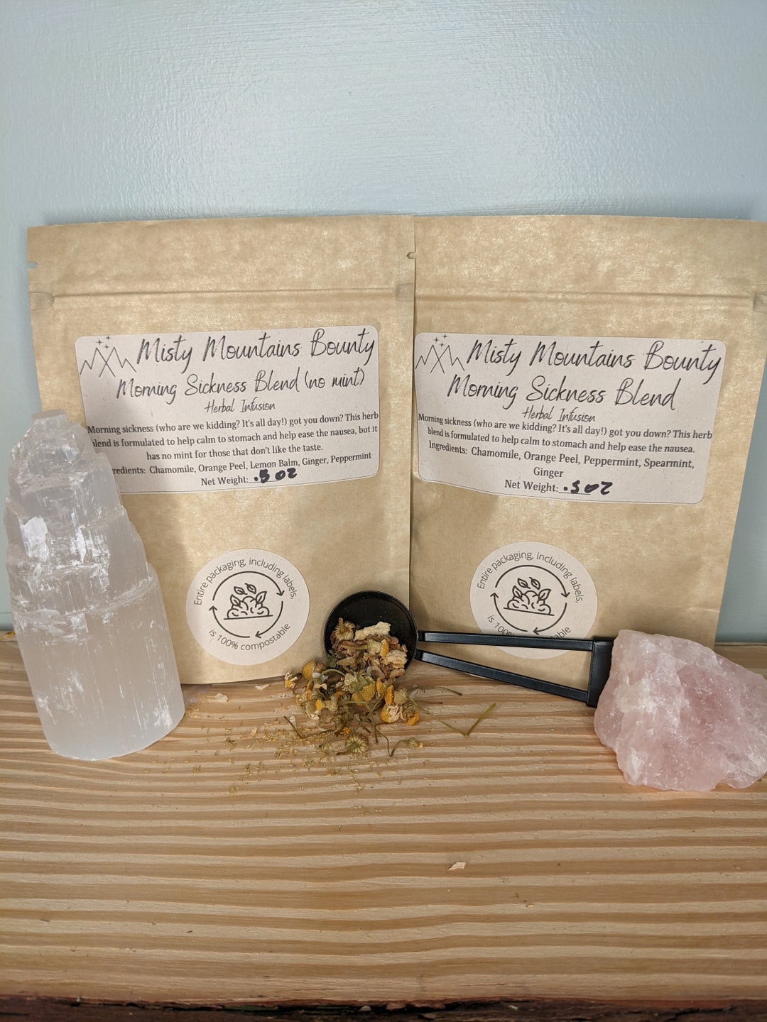 Morning Sickness Herbal Infusion | Tea for Nausea | Zero Waste | Mint ...