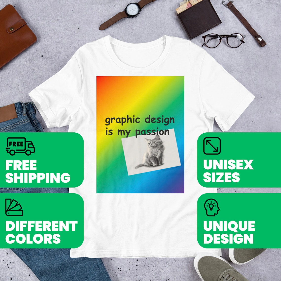 Graphic Design is My Passion Funny Meme Tshirt Ui Ux - Etsy