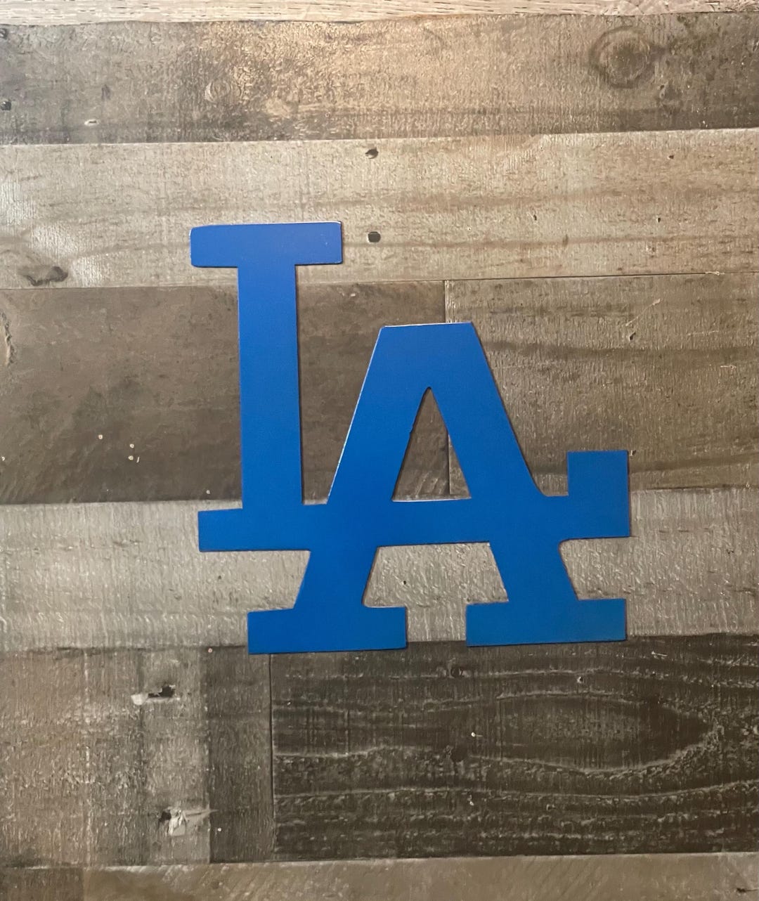 Dodgers Metal Wall Decor, Sport Metal Wall Art, LA Dodgers, Baseball ...