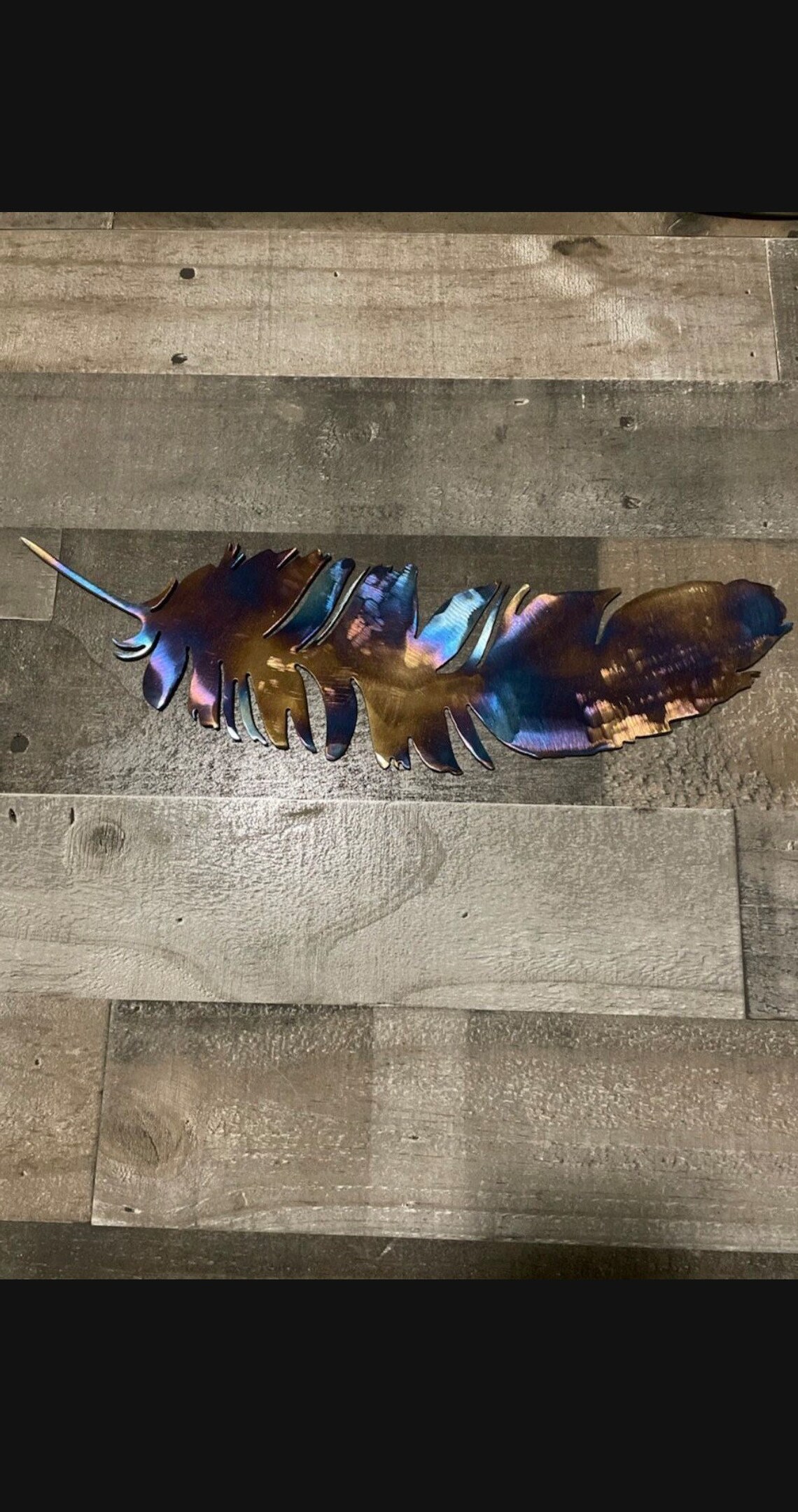 Metal Feather, Wall Art, Metal Decor, Metal Wall Art, Metal Art ...