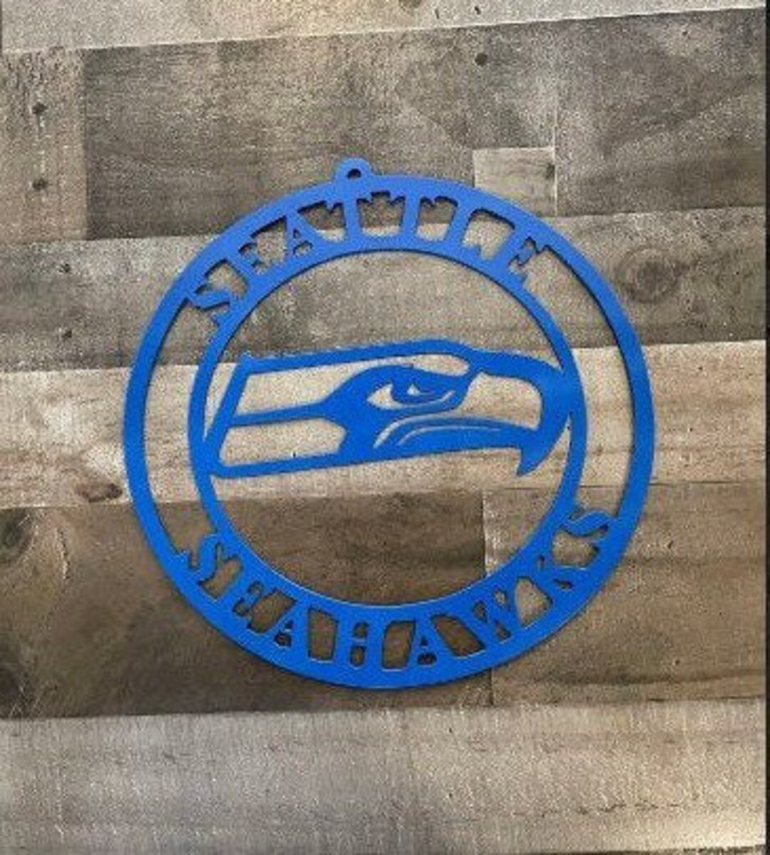 Seattle Seahawks Metal Art Decor - Etsy