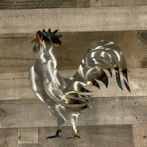Metal Rooster - Etsy