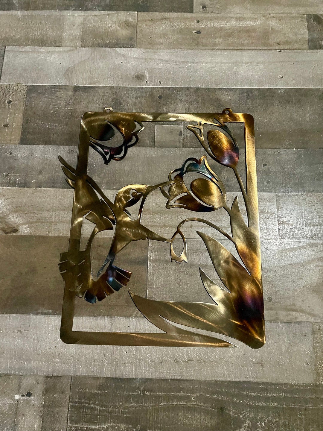 Hummingbird Metal Art, Wall Decor, Metal Wall Art, Wall Decor ...