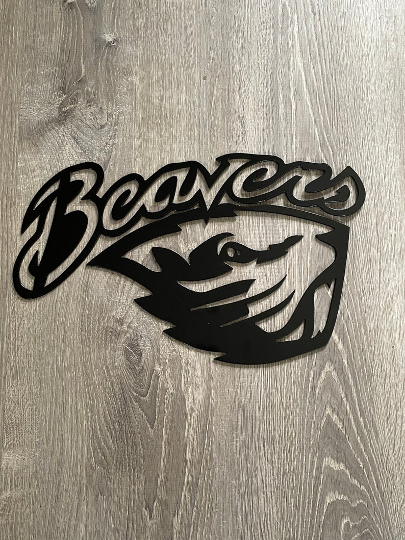 Beavers Metal Wall Art Decor, Metal Wall Art, Metal Decor, Beavers - Etsy