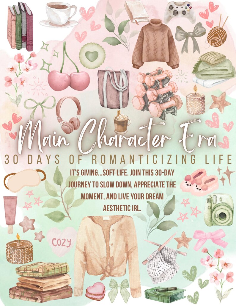 30 Days of Romanticizing Life Challenge - Etsy