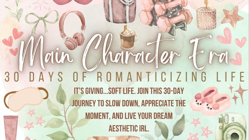 30 Days of Romanticizing Life Challenge - Etsy