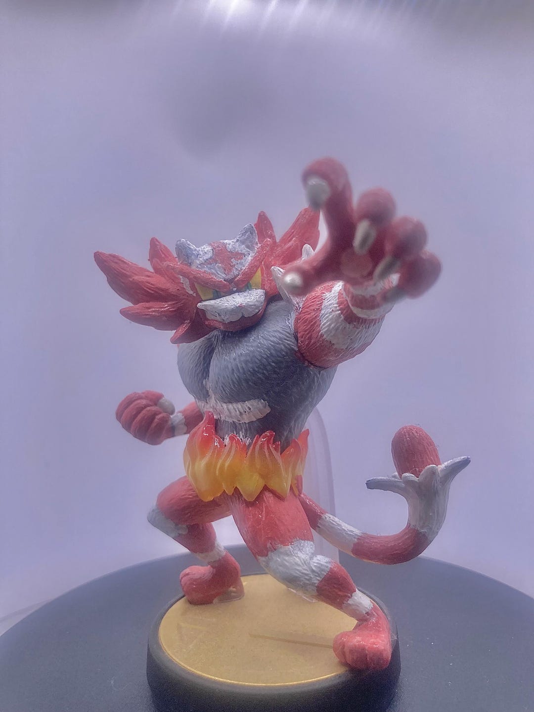 Shiny Incineroar Custom Amiibo - Etsy