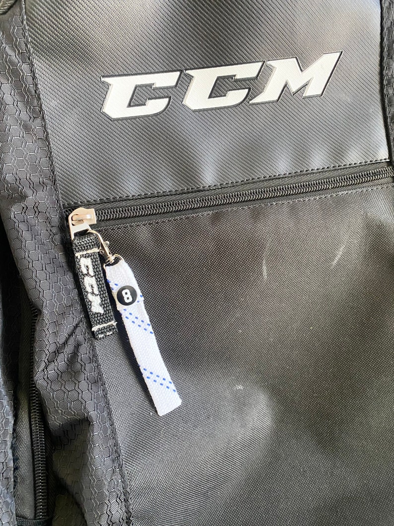 Custom Hockey Skate Lace Keychain Hockey Keychain Hockey - Etsy