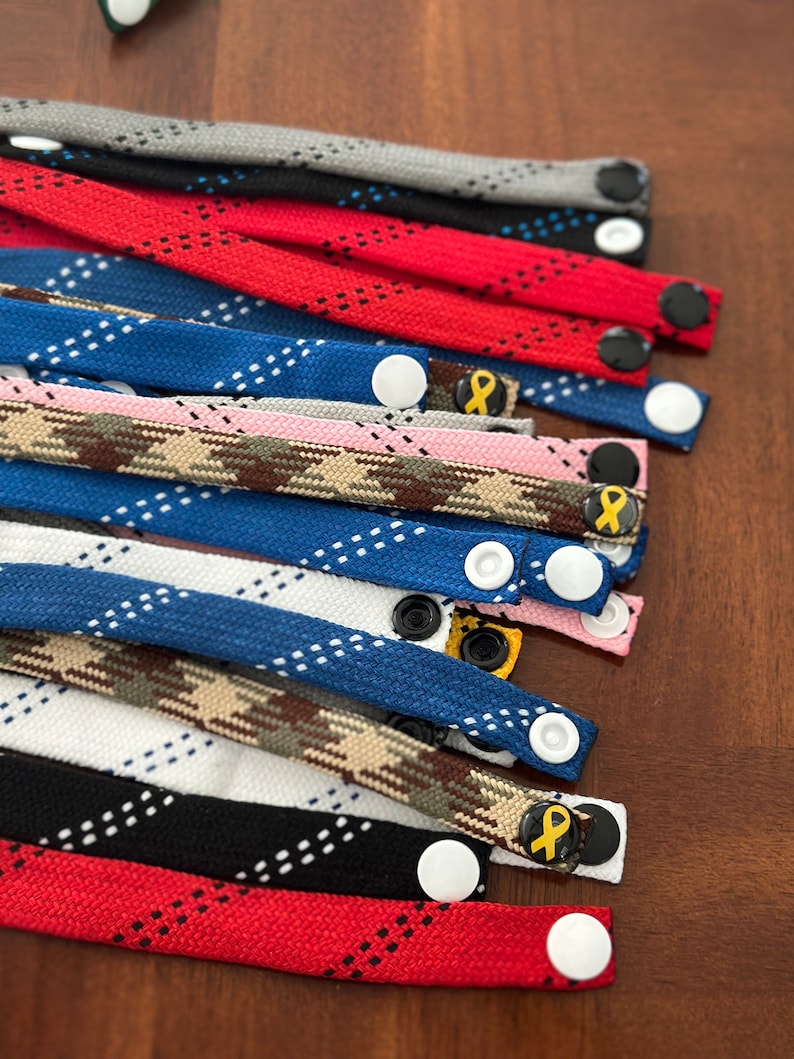 Overstock Hockey Lace Bracelets Hockey Gifts Hockey Player - Etsy