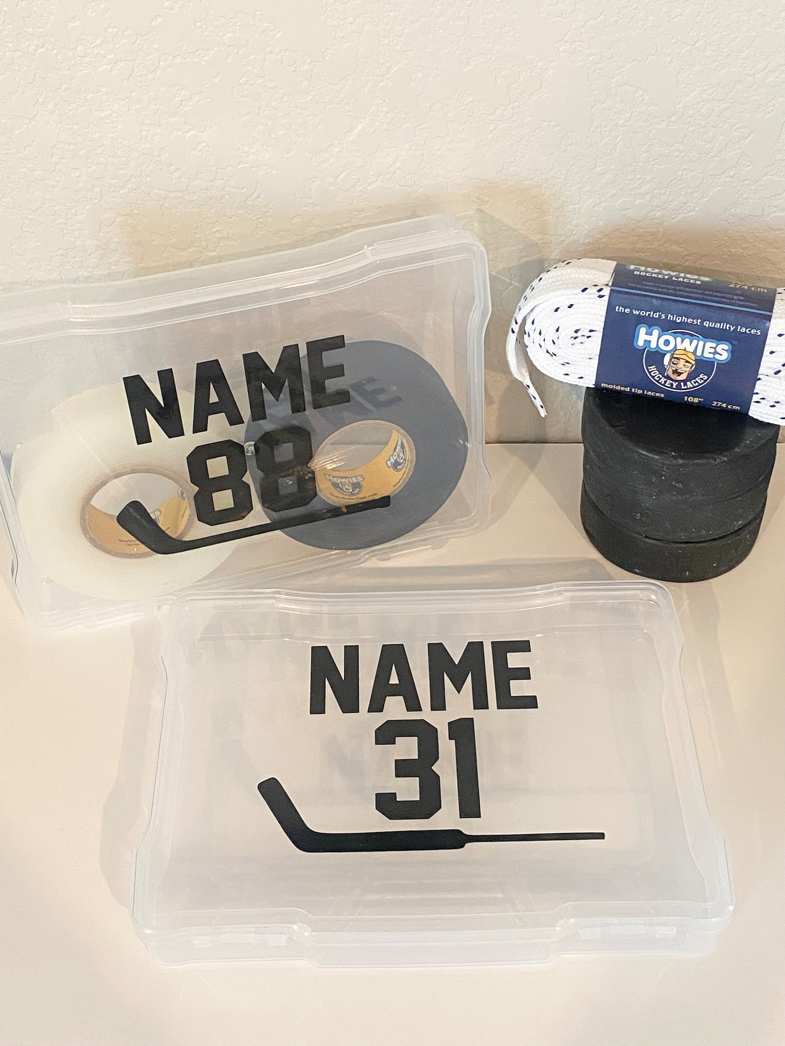 Hockey Tape Organizer Case Hockey Supplies Case Custom - Etsy