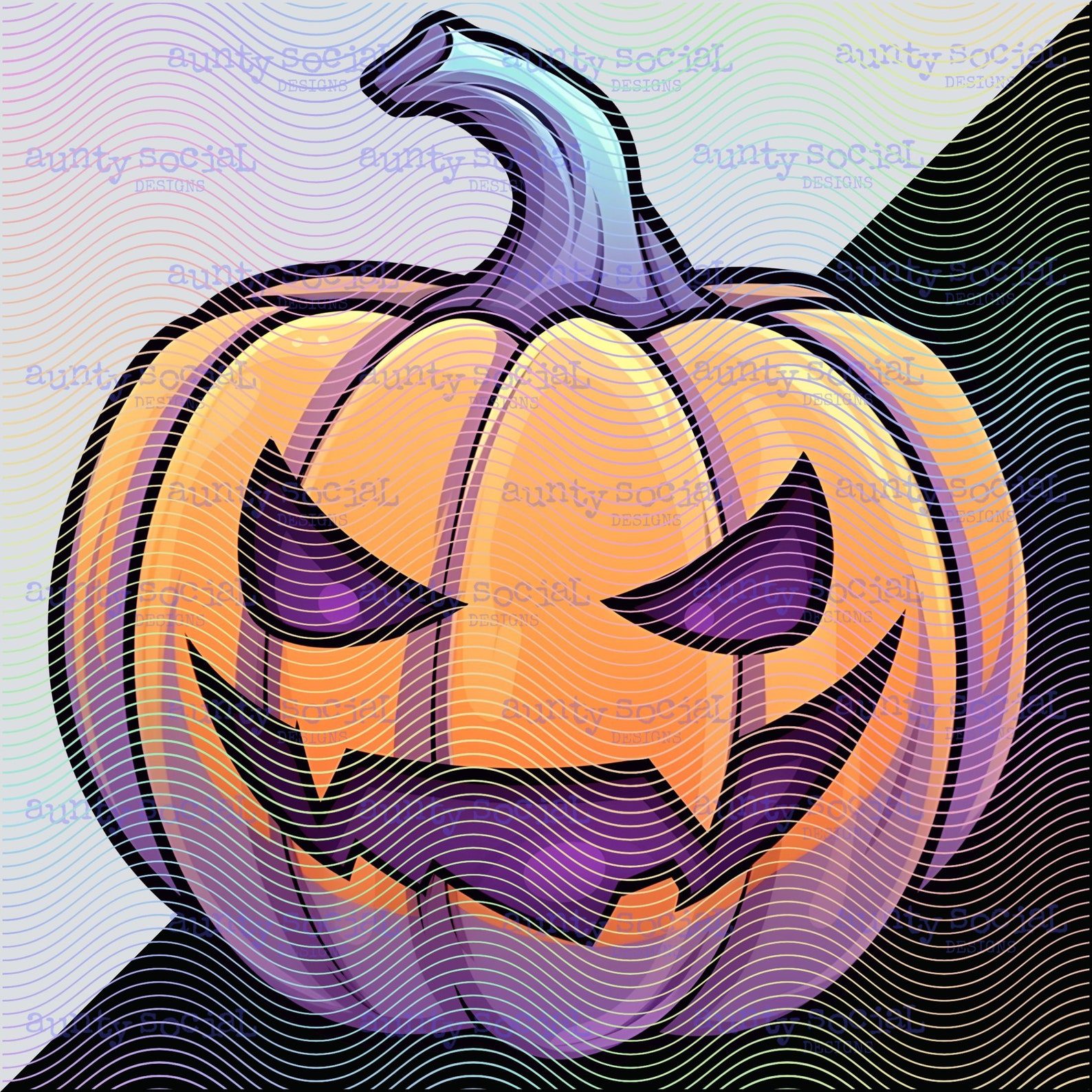 Vampire Face Jack-o'-lantern Halloween Pumpkin Carving SVG and PNG ...
