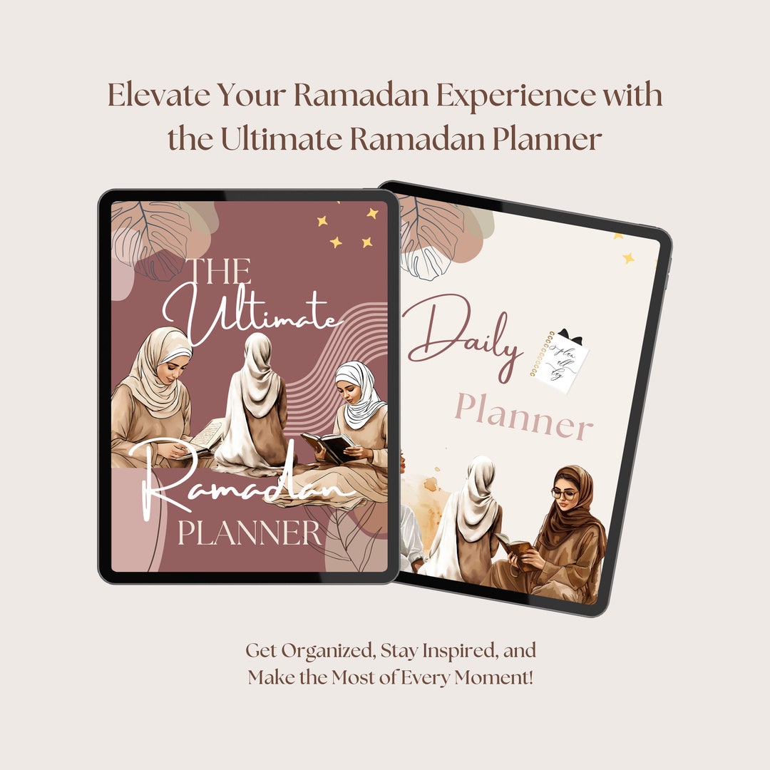 The Ultimate Ramadan Planner, Ramadan Planner 2024 - Etsy