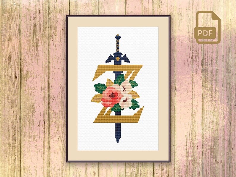 Legend of Zelda Cross Stitch Pattern Video Game Cross Stitch - Etsy