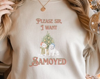 Christmas Samoyed Sweater - Etsy