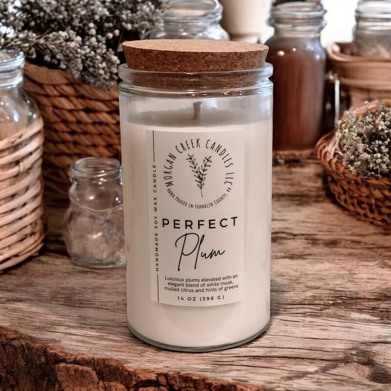Plum Candles - Etsy