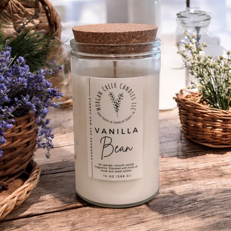 Vanilla Bean Candles - Etsy