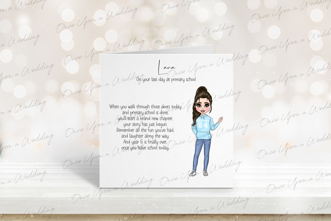 Year 6 Leavers Poem - Etsy