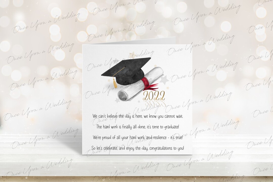 Graduation Poem - Etsy