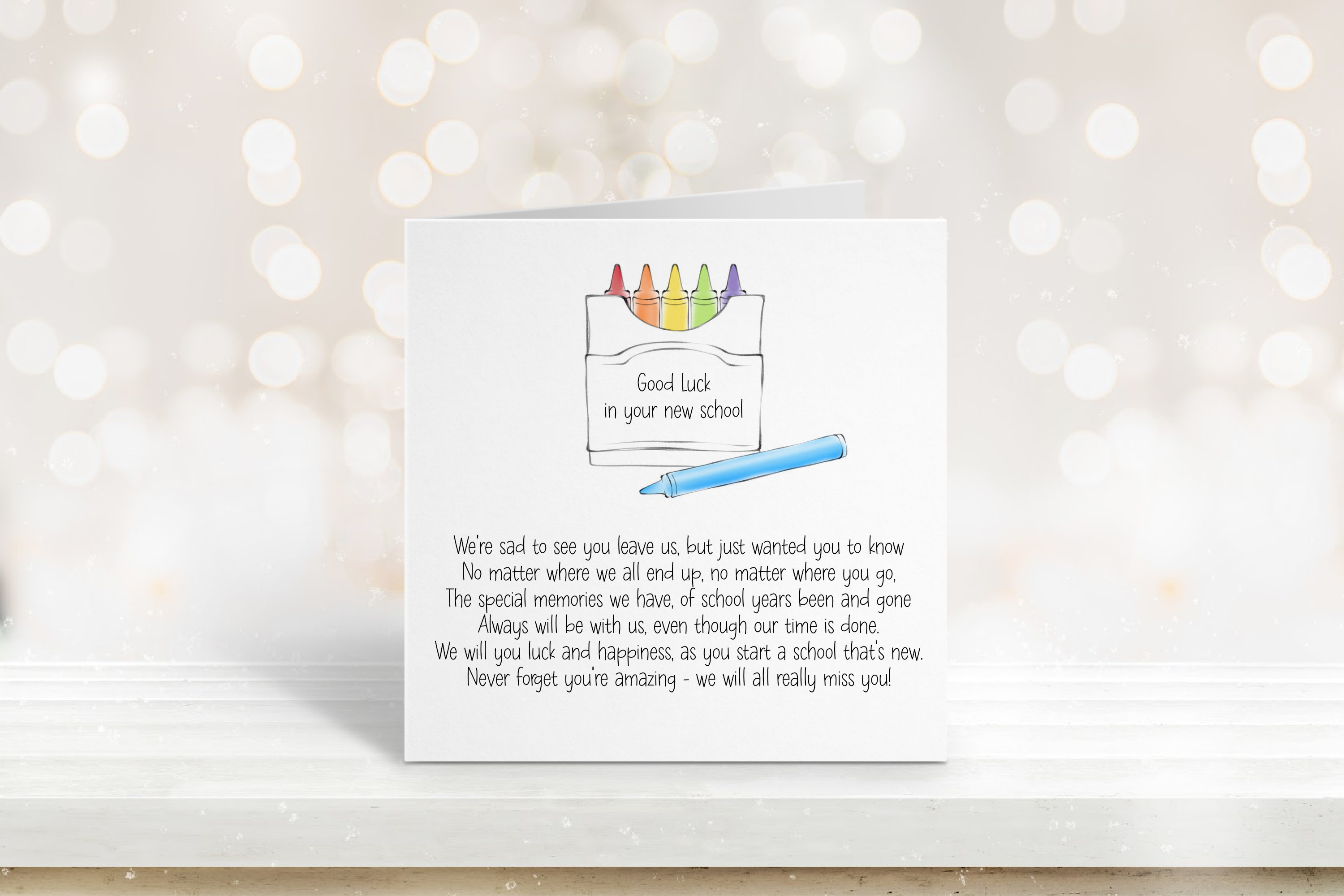 Primary School Leaver Quotes School Leaver Card, Primary, Nursery,