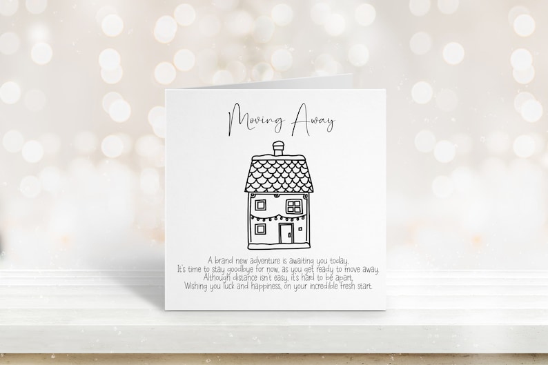 Moving Away Poem - Etsy