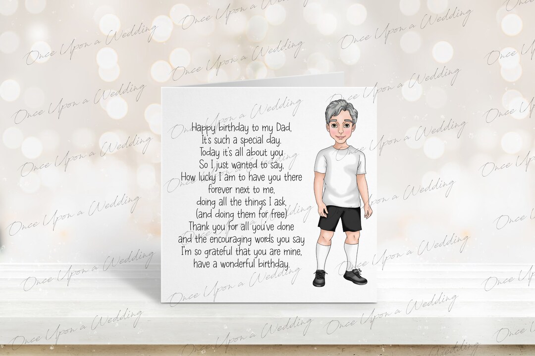 Men Birthday Poems, Digital Item, Poem Only, Artwork Not Included - Etsy