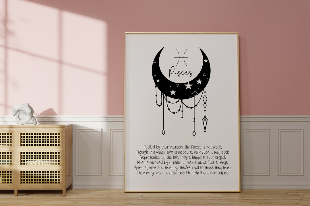 Pisces Poem, Digital Item, Poem Only, Artwork Not Included - Etsy