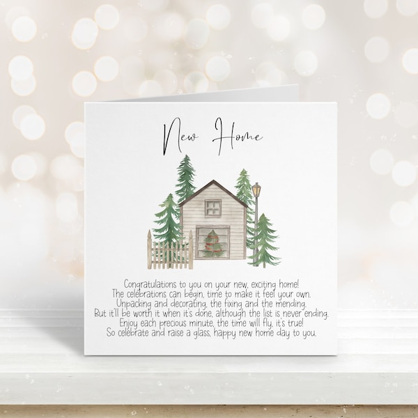 New Home Poem - Etsy