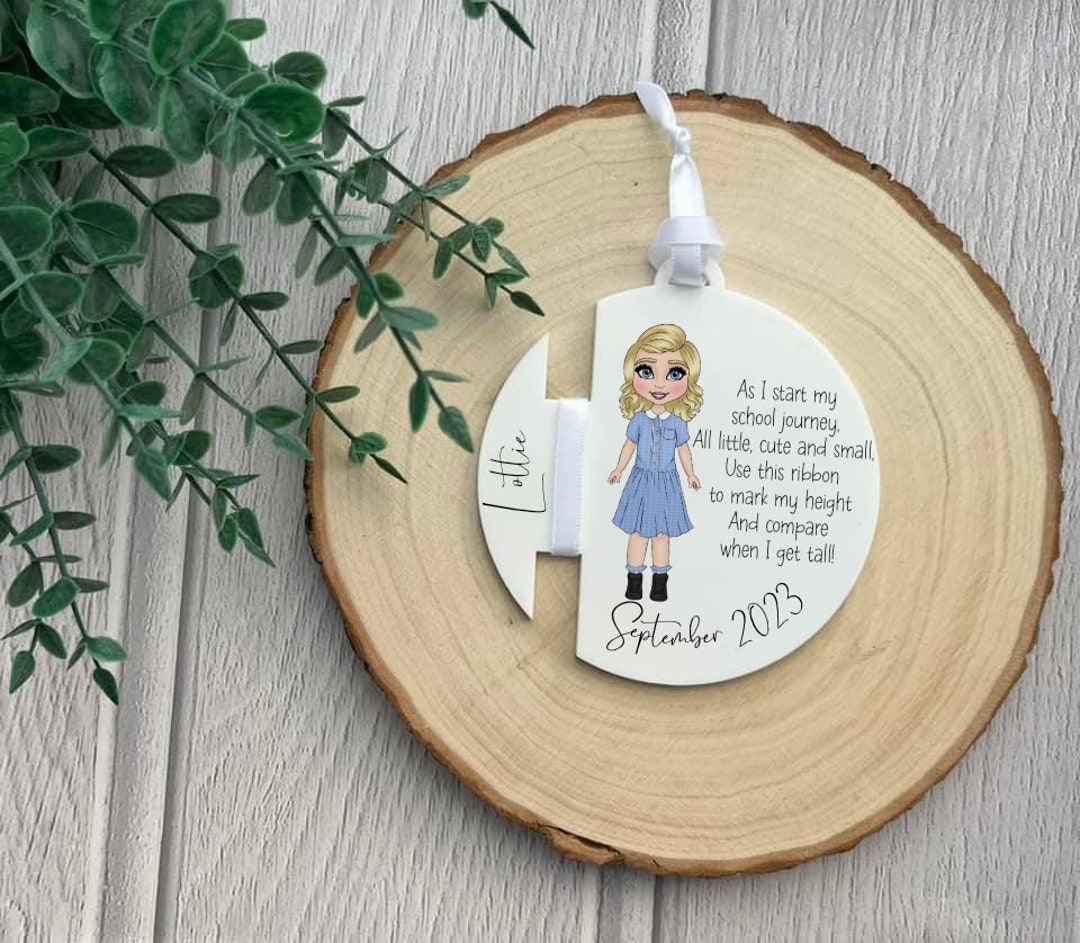 Measuring Ribbon School Poem - Etsy